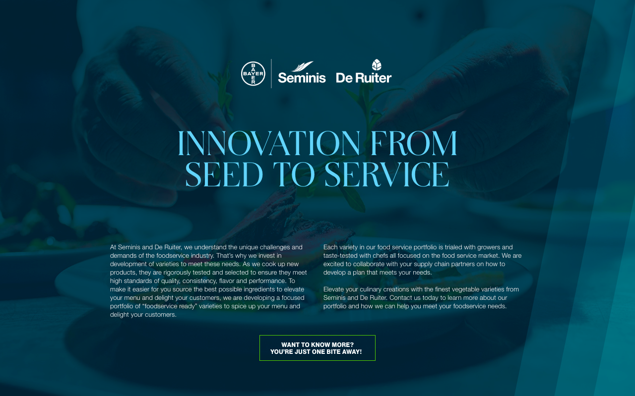 Food Service | Vegetables by Bayer