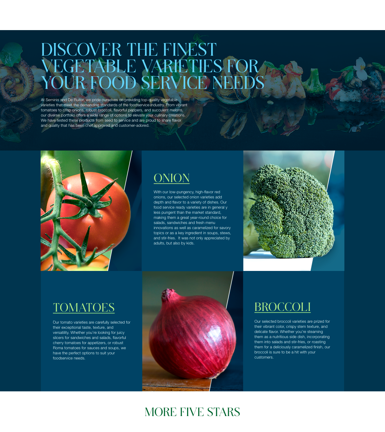 Food Service | Vegetables by Bayer